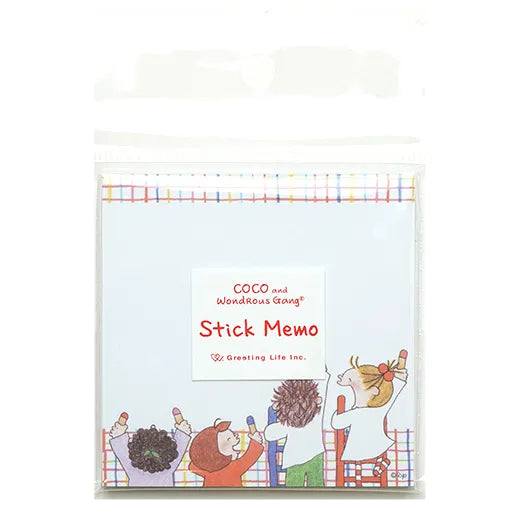 Coco-chan Stick Memo – Greeting Life America